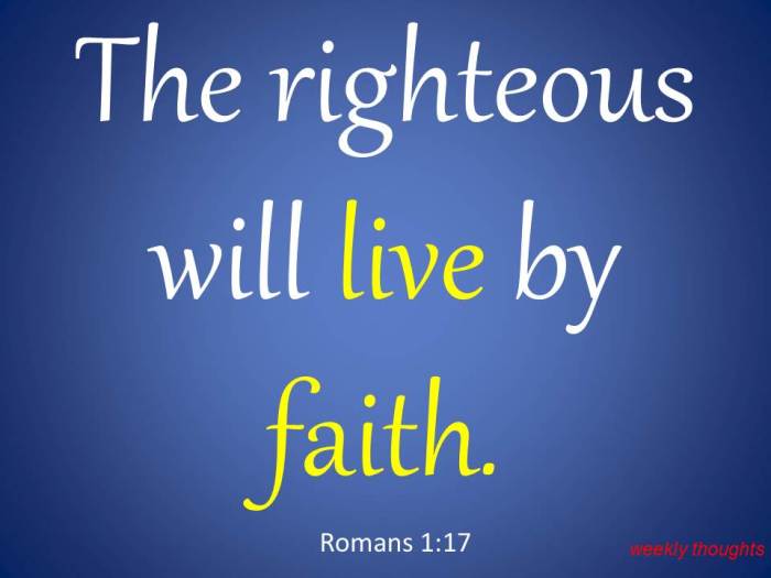 God's Word Enables Us To Live By Faith - Anne-Marie Madore