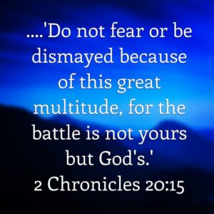 The Battle Belongs To God - God Inspired Blog
